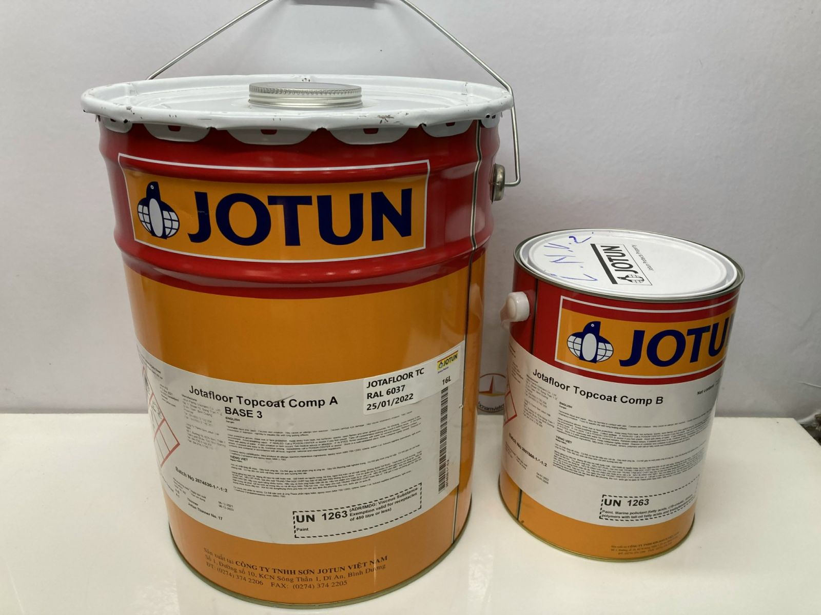 Sơn Jotun Jotafloor Topcoat 20 L